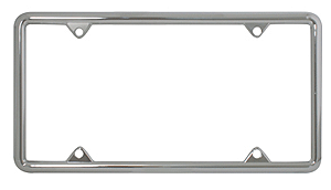 Chrome American License Plate Frame